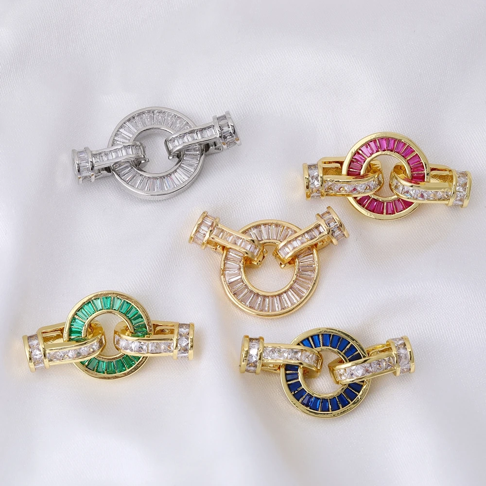 Juya-Handmade-18K-Real-Gold-Plated-Mountings-Decorative-Clasp-Buckle ...