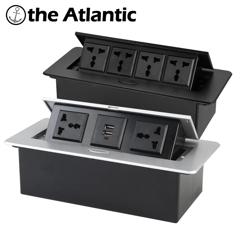 Countertop-Socket-Universal-Socket-With-USB-Embedded-Table-Socket-Pop ...