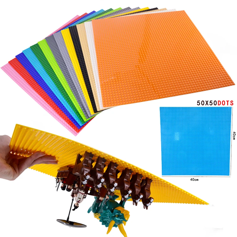 50x50-Dots-Classic-Base-Plates-Blocks-Small-Size-DIY-Bricks-Baseplates ...