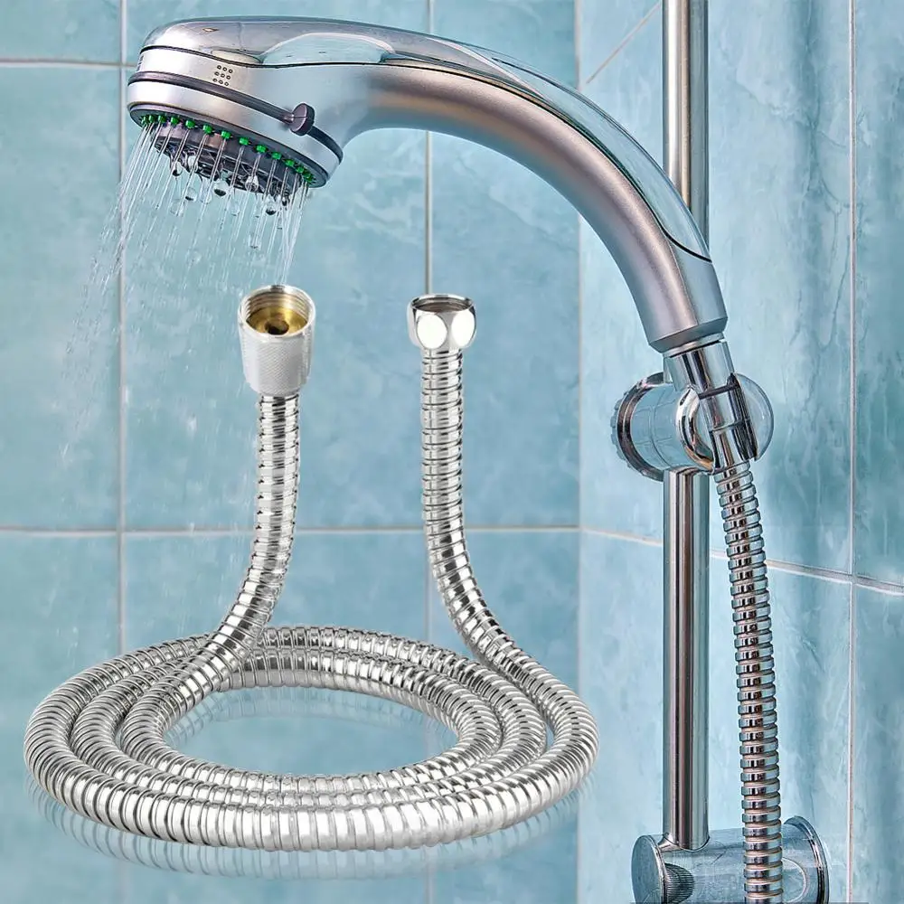 1-5M-2M-3M-Stainless-Steel-Bathroom-Nozzle-Hose-Flexible-Shower-Hose ...