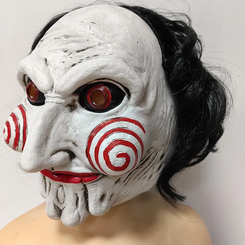 Horror-Demon-Jigsaw-Saw-Mask-Cosplay-Saw-X-Scary-Killers-Latex-Helmet ...