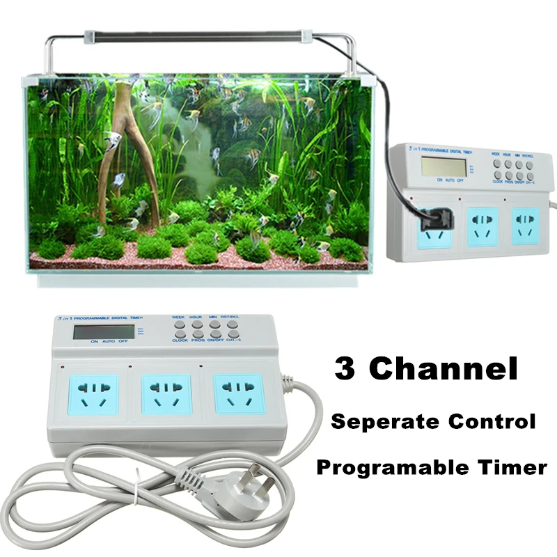 Professional-3-In-1-LCD-Digital-Socket-Timer-Fish-Tank-Device-Automatic ...