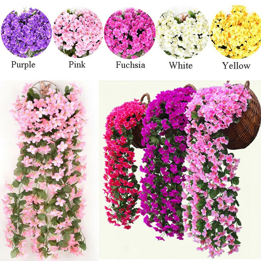 1pc-Artificial-Flower-Vine-85cm-Ivy-Vine-Hanging-Garland-Plants-For ...
