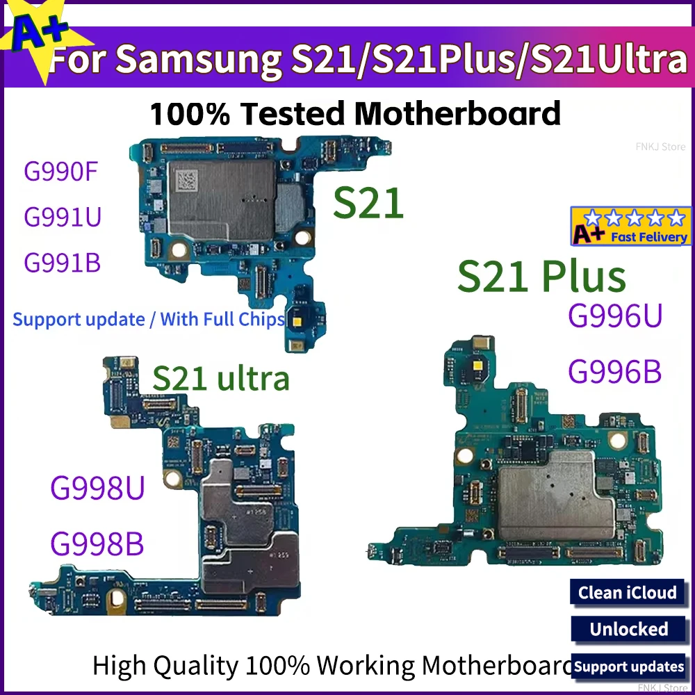 Working Unlocked Board For Samsung Galaxy S21 G991U G991B G990F S21 ...
