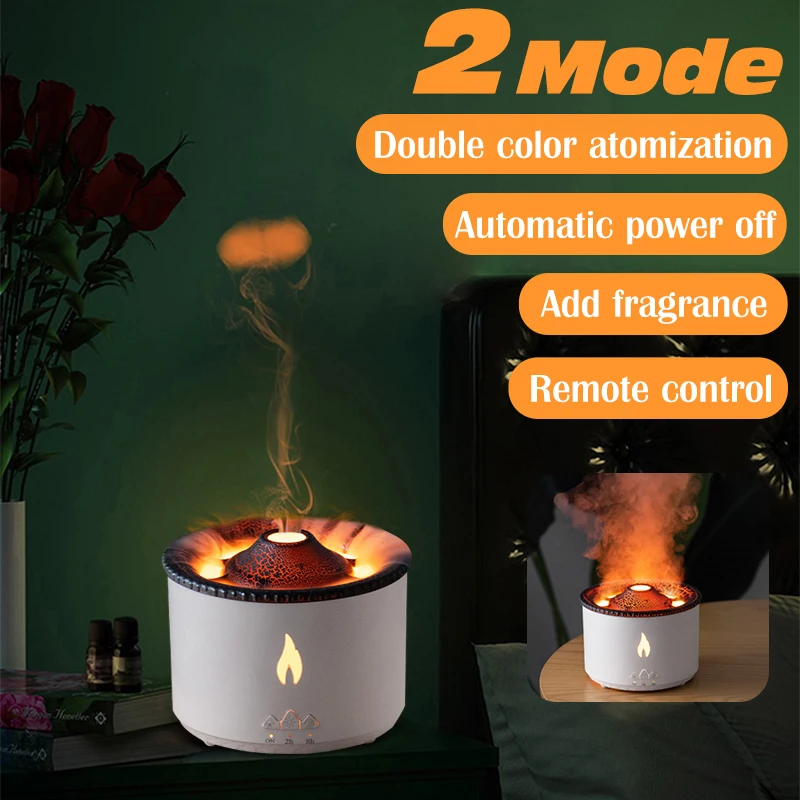 Volcanic-Flame-Aroma-Diffuser-USB-Portable-Essential-Oil-Air-Humidifier ...