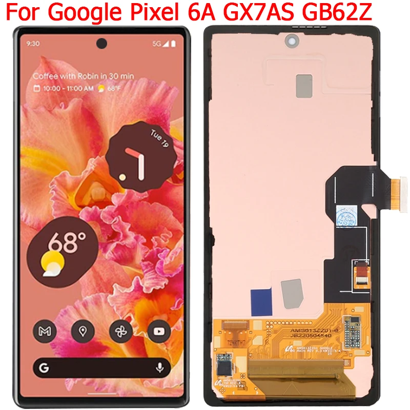 For-Google-Pixel-6A-LCD-Display-With-Frame-Touch-Screen-Digitizer-6-1 ...