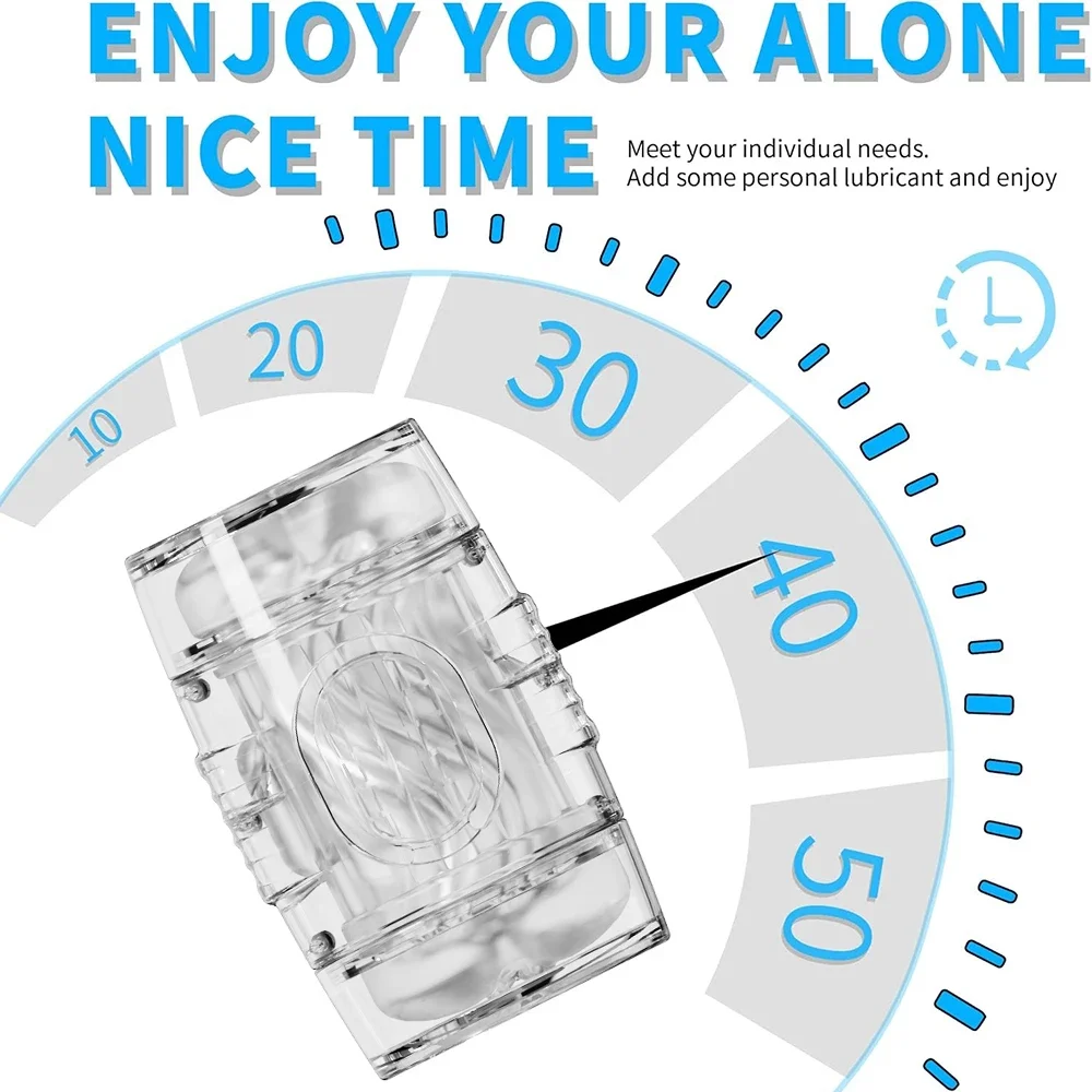 Male-Instruments-Double-Opener-Male-Sex-Toys-1-Piece-Realistic-Textured ...