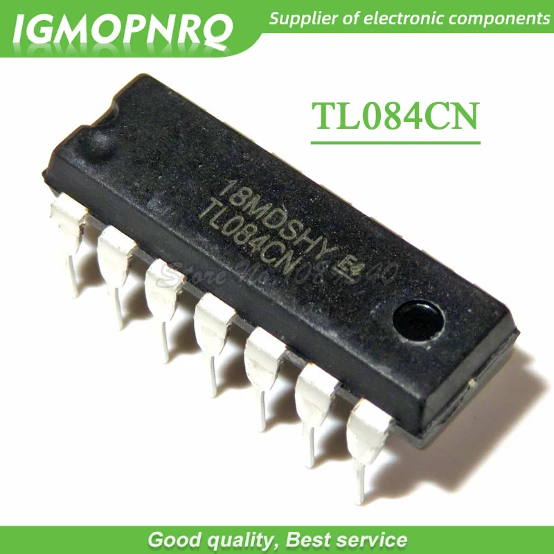 10pcs-free-shipping-TL084CN-TL084-DIP-14-Operational-Amplifiers-Op-Amps-JFET-Input-100-New ...