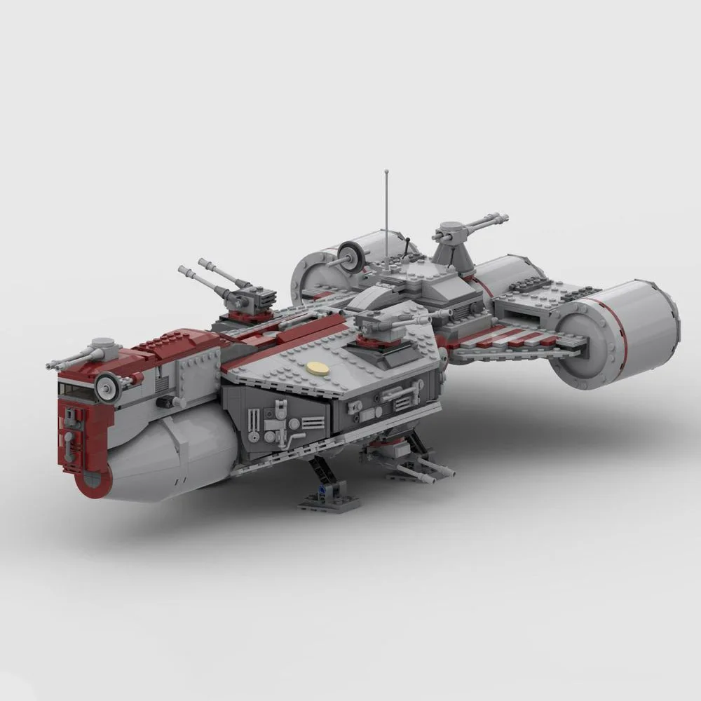 MOC-143235-1757-Partikel-Set-Republik-Fregatte-Raumschiff-c70-Bausteine ...