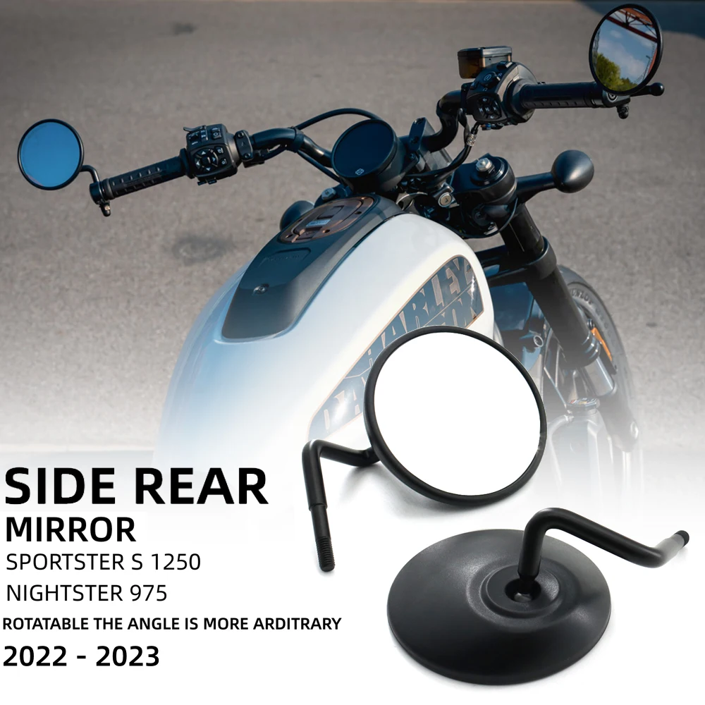 For-Harley-Sportster-S-1250-Nightster-975-2022-2023-Motorcycle-Rearview ...