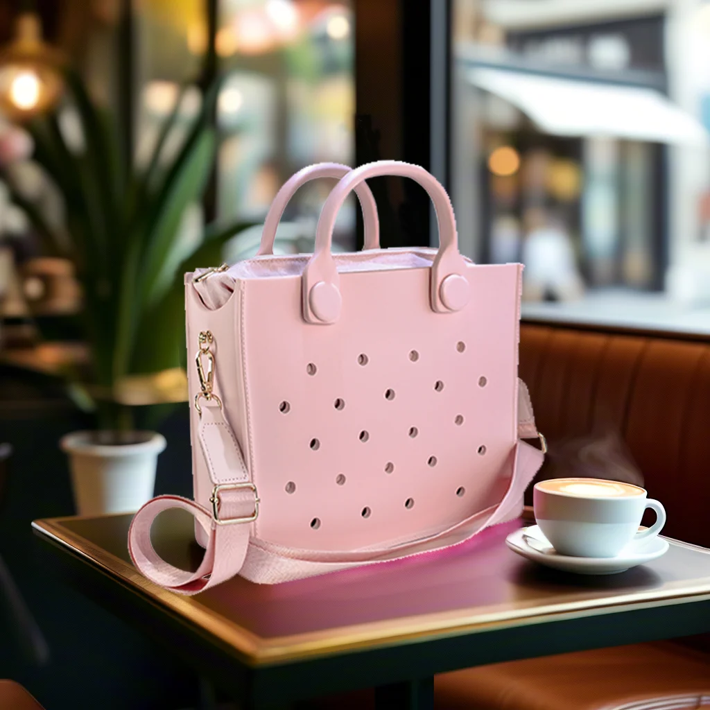 New-Upgrade-Black-Casual-Waterproof-Travel-Pink-Tote-Bag-Women-Fashion ...