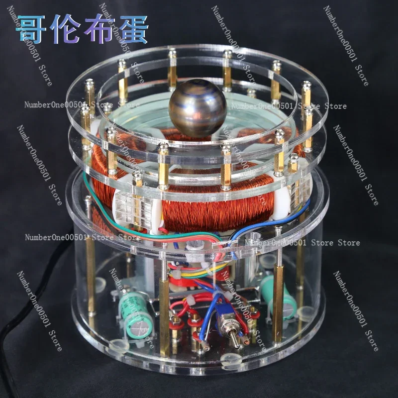 Columbus-Egg-Small-Tesla-Coil-Rotating-Magnetic-Field-Teaching-Display ...