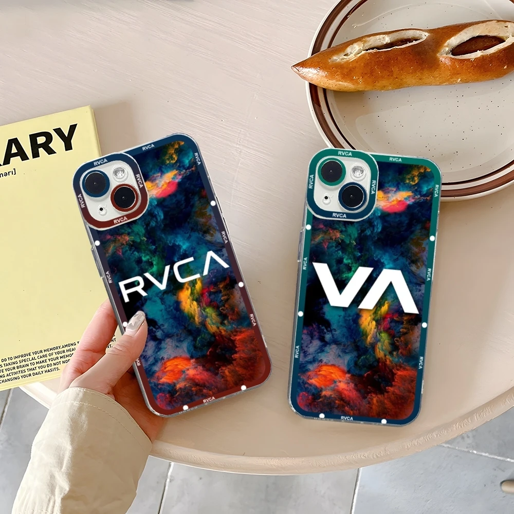 Luxury R-RVCA-S Phone Case For IPhone 16ProMax 16 15 13 14 12 11 Pro ...