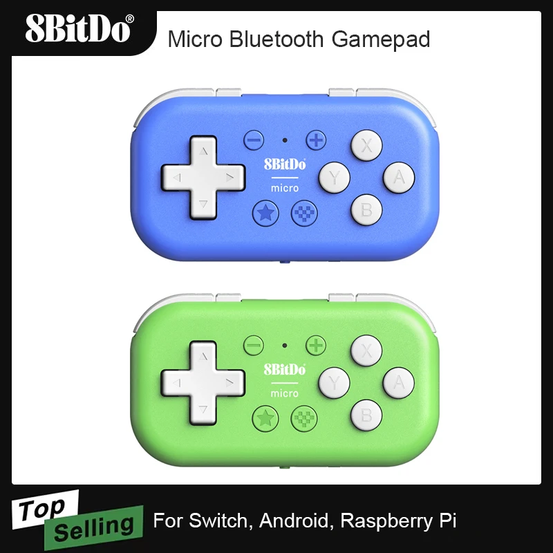AKNES-8Bitdo-Micro-Bluetooth-Gamepad-Mini-Game-Controller-for-Switch ...