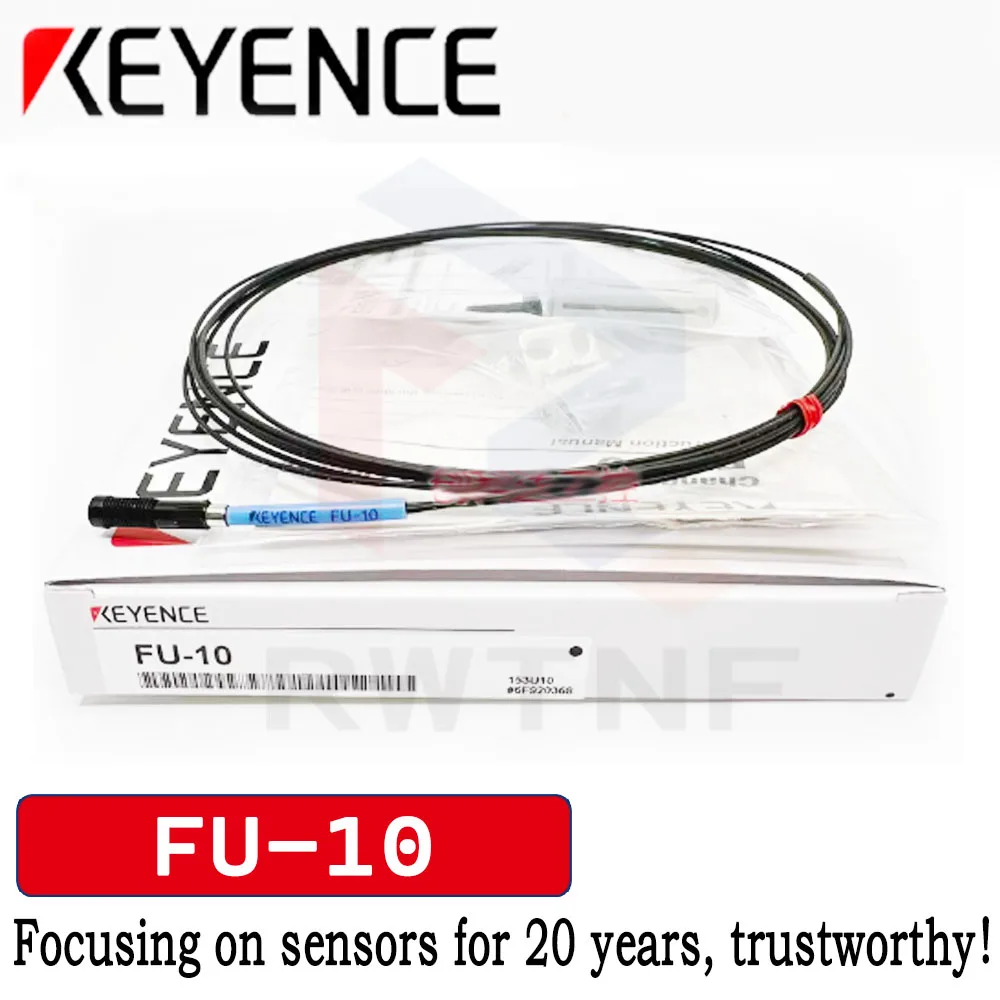 FU-10 KEYENCE Fiber optic sensor with built-in focusing lens ,100% ...