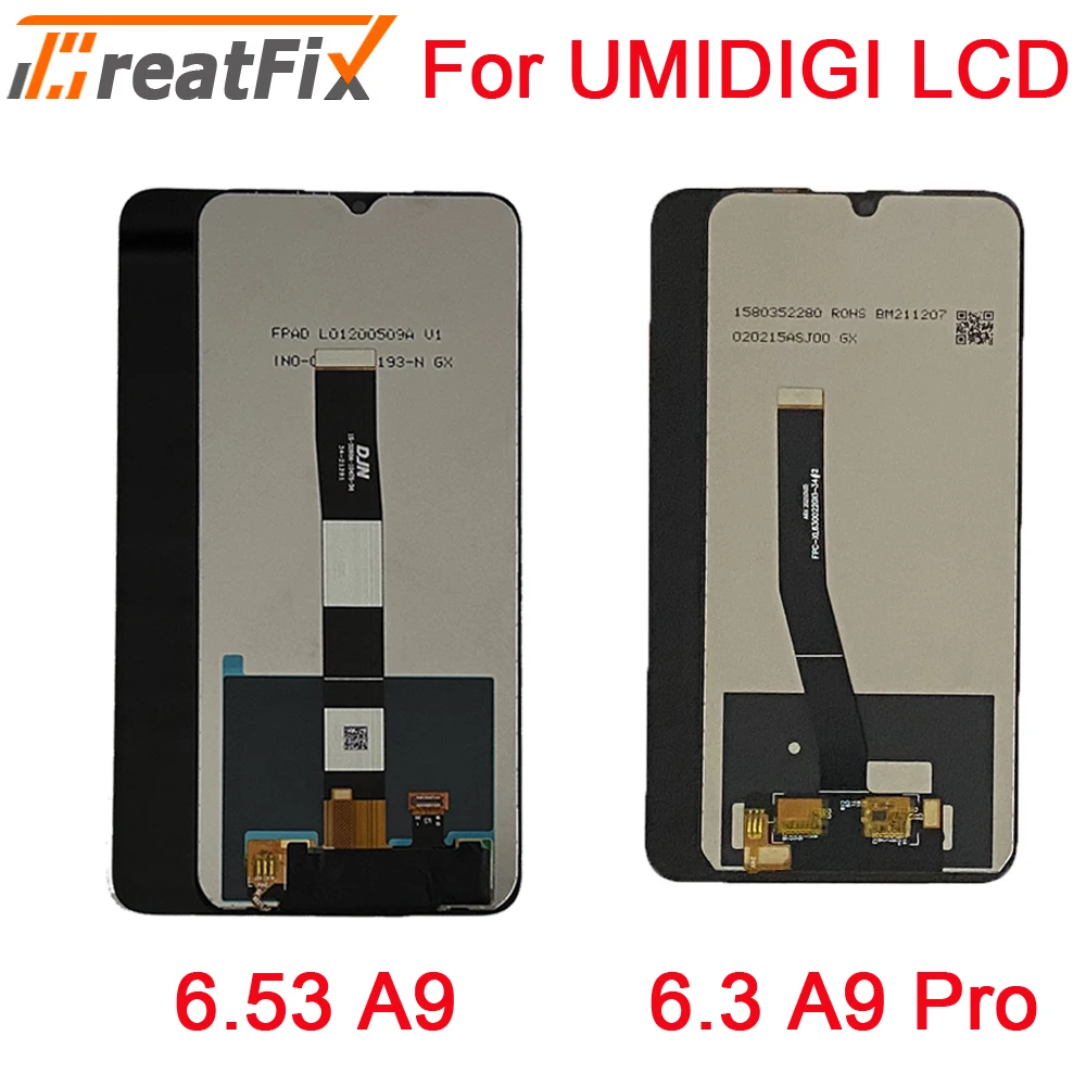 Original-UMIDIGI-A9-Pro-A9PRO-LCD-Display-and-Touch-Screen-Digitizer-Assembly-Replacement-for ...