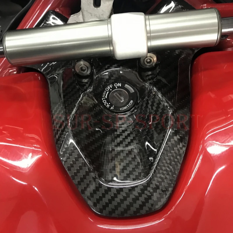 For Ducati 848 1098 1198 Key Ignition Switch Cover Guard Fairing Full ...
