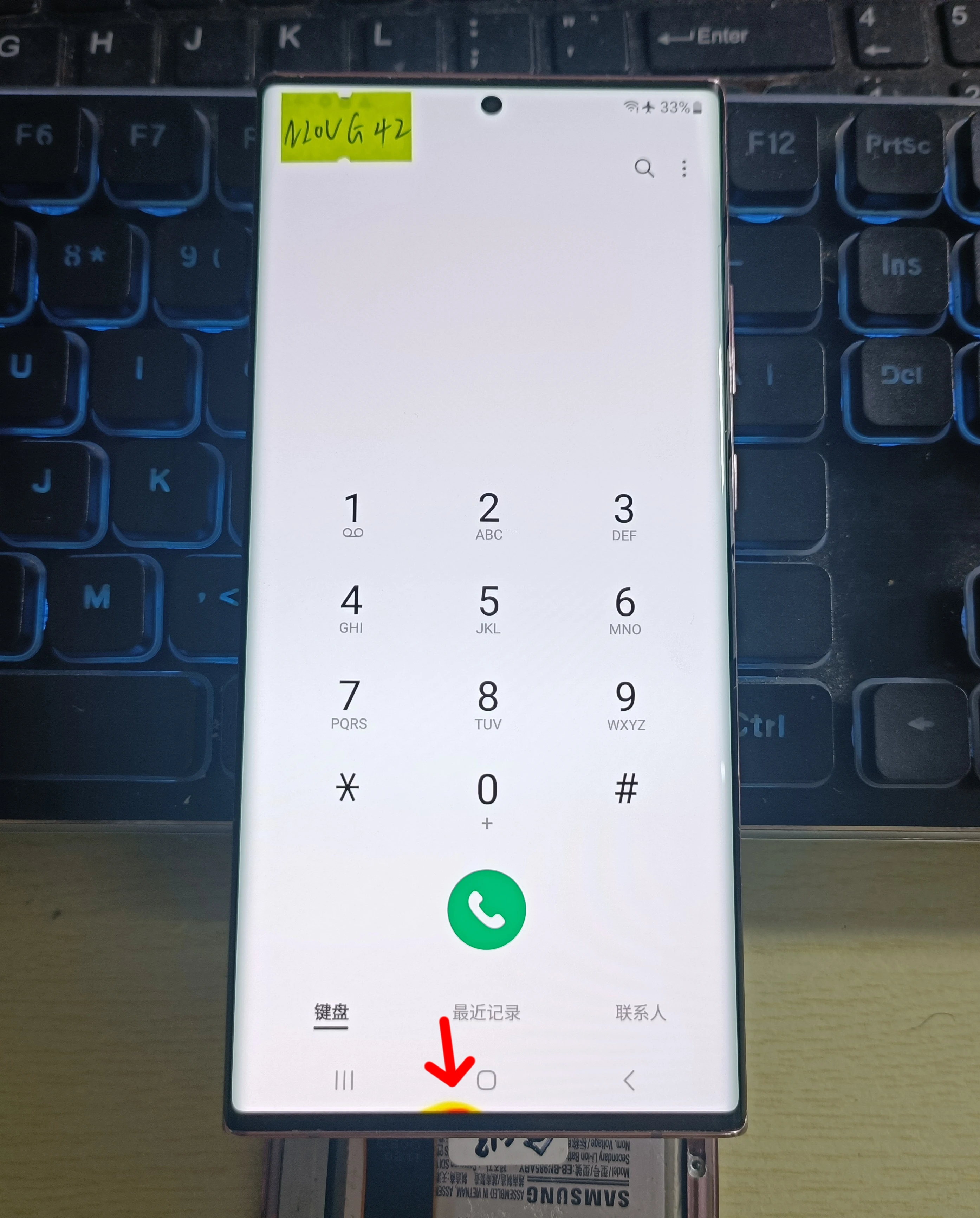 Pantalla-AMOLED-curvada-de-6-9-pulgadas-para-Samsung-Galaxy-Note-20 ...