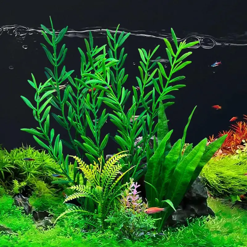 Aquarium-Plants-Artificial-Colorful-Plants-For-Fish-Tank-Products-For ...