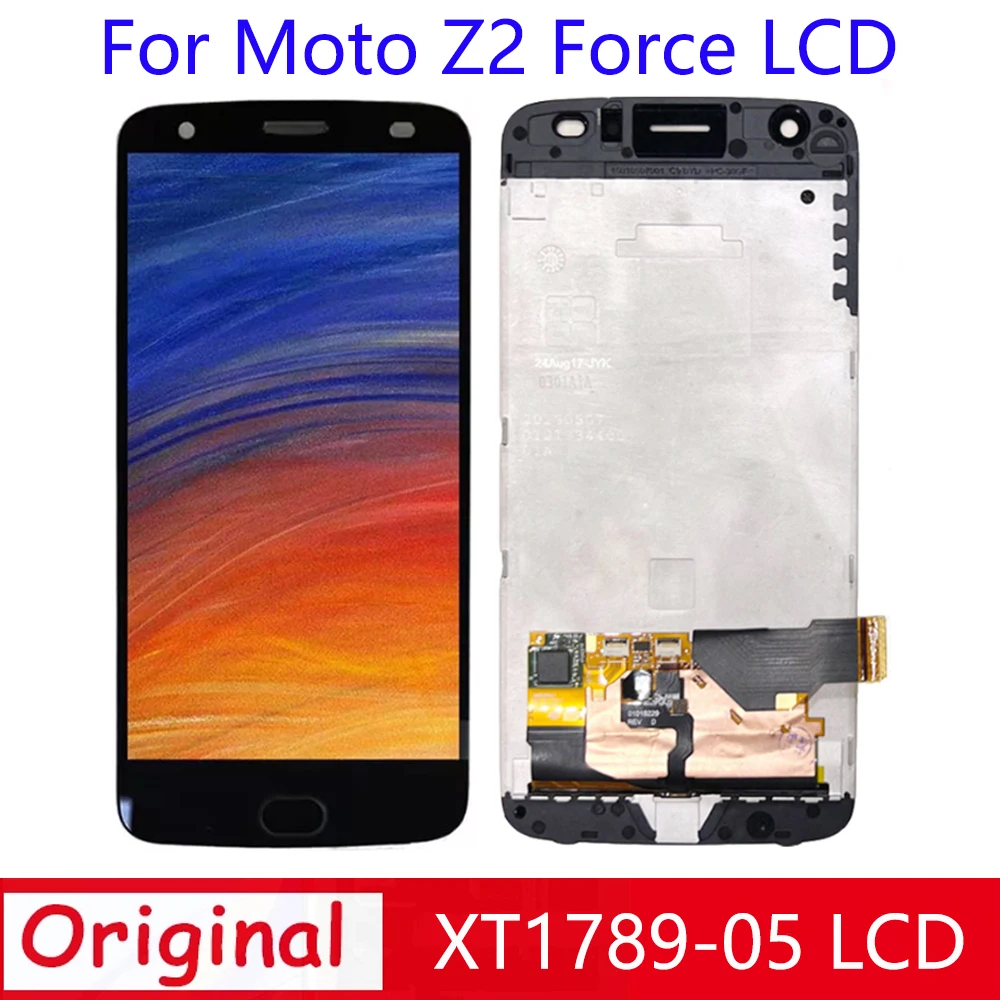 5-5-Ori-LCD-For-Motorola-MOTO-Z2-Force-LCD-XT1789-05-Display-Touch ...
