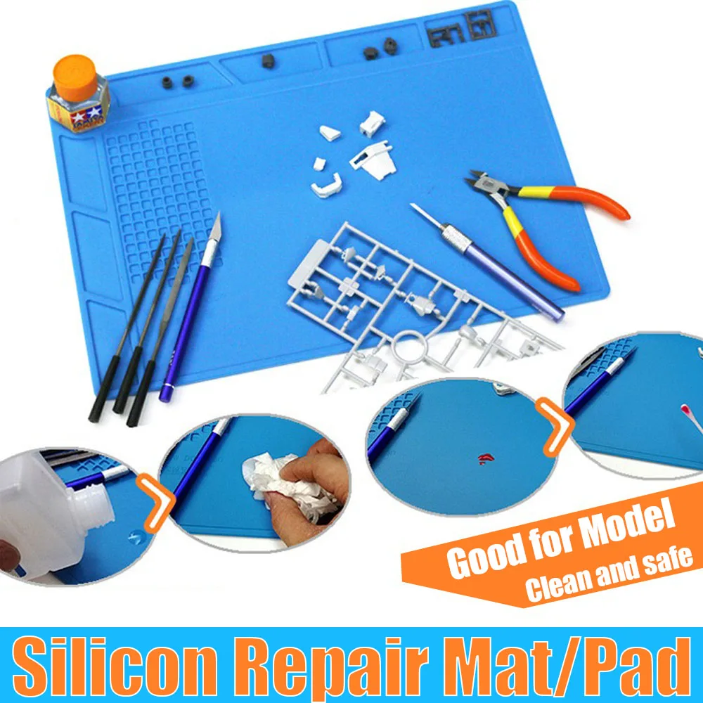 Repair-Pad-Insulation-Heat-Resistant-Soldering-Station-Silicon ...