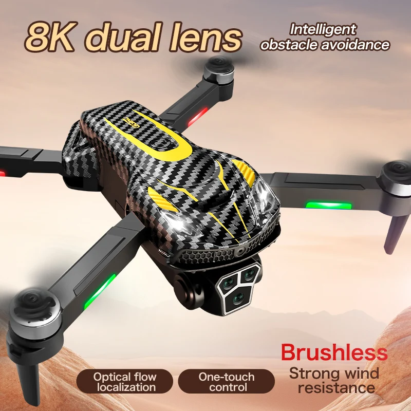 S17-Pro-Drone-8k-Brushless-Power-Four-Sided-Obstacle-Avoidance-Optical ...