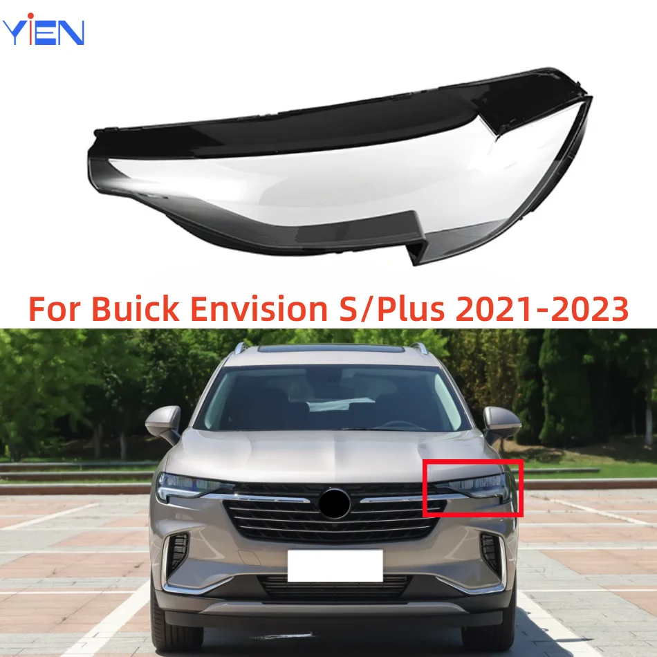 For-Buick-Envision-S-Plus-2021-2022-2023-Car-Transparent-Lampshade-Lamp ...