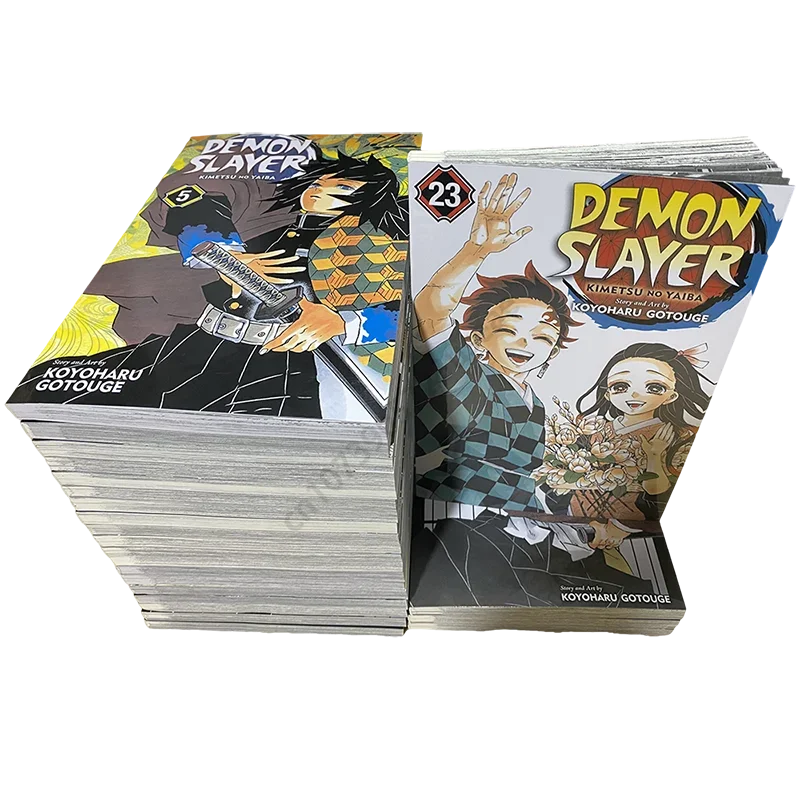 23-Book-Anime-Demon-Slayer-Kimetsu-No-Vol-1-23-Yaiba-Japan-Youth-Teens ...