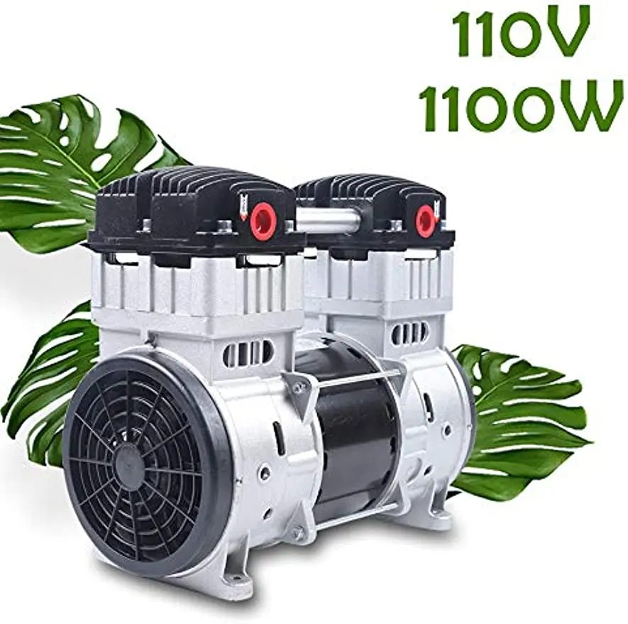 Oil-free-Air-Pump-110V-Silent-Oilless-Micro-Air-Diaphragm-Pump-Air ...