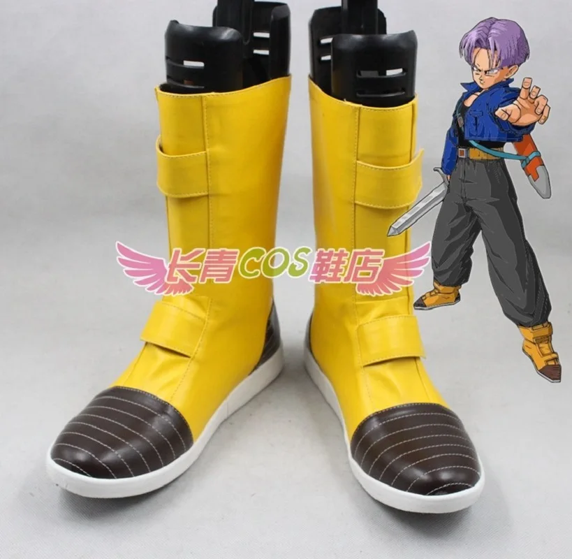 JP-Anime-DBZ-Trunks-Torankusu-Cosplay-disfraz-zapatos-hechos-a-mano ...