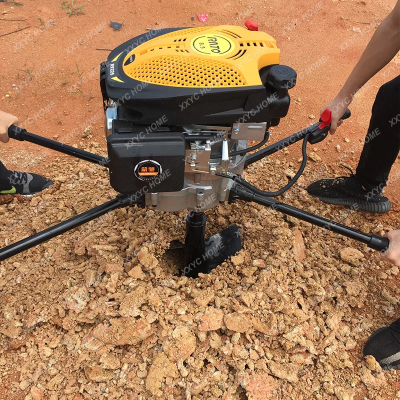 High-Power-Pole-Excavator-Piling-and-Digging-Machine-Small-Agricultural ...