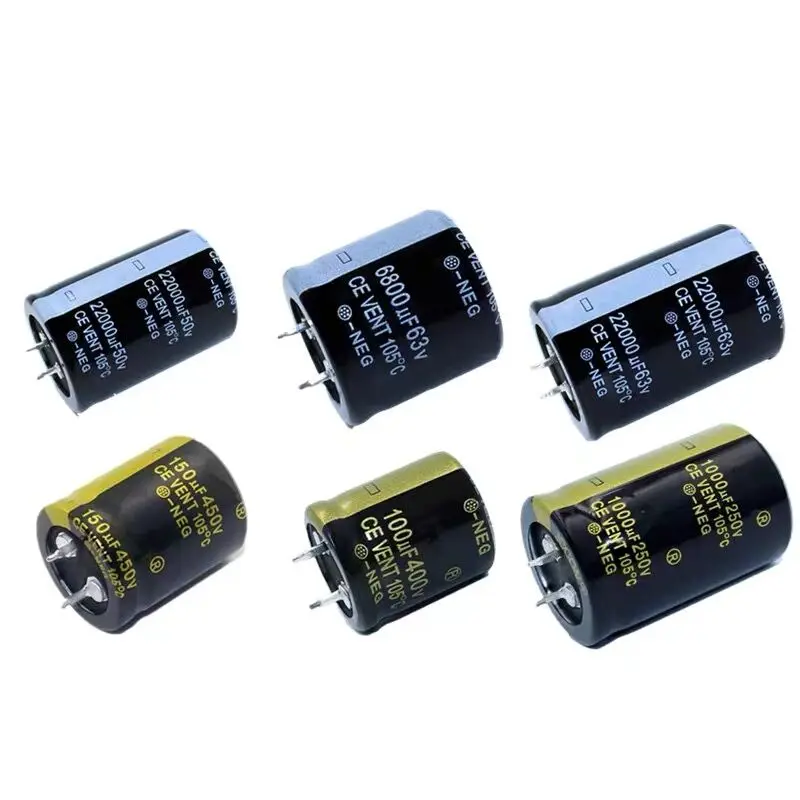 100uF-150680220-330uf-470uf-200V-400V-450V-horn-fever-electrolytic ...