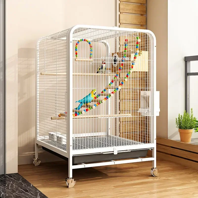 Birdcage-Family-Large-Tiger-Skin-Parrot-Luxury-Villa-Large-Xuan-Feng ...