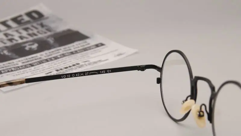 Cubojue Small Round Alloy Myopic Reading Glasses Fuzweb