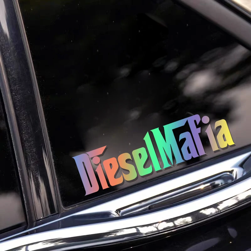 Diesel Mafia Car Sticker for Window Trunk Waterproof Auto Body Styling ...