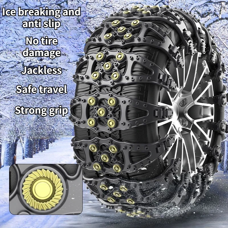 Car-Tire-Wheel-Chain-Plastic-Chain-Car-Truck-SUV-Winter-Off-Road ...