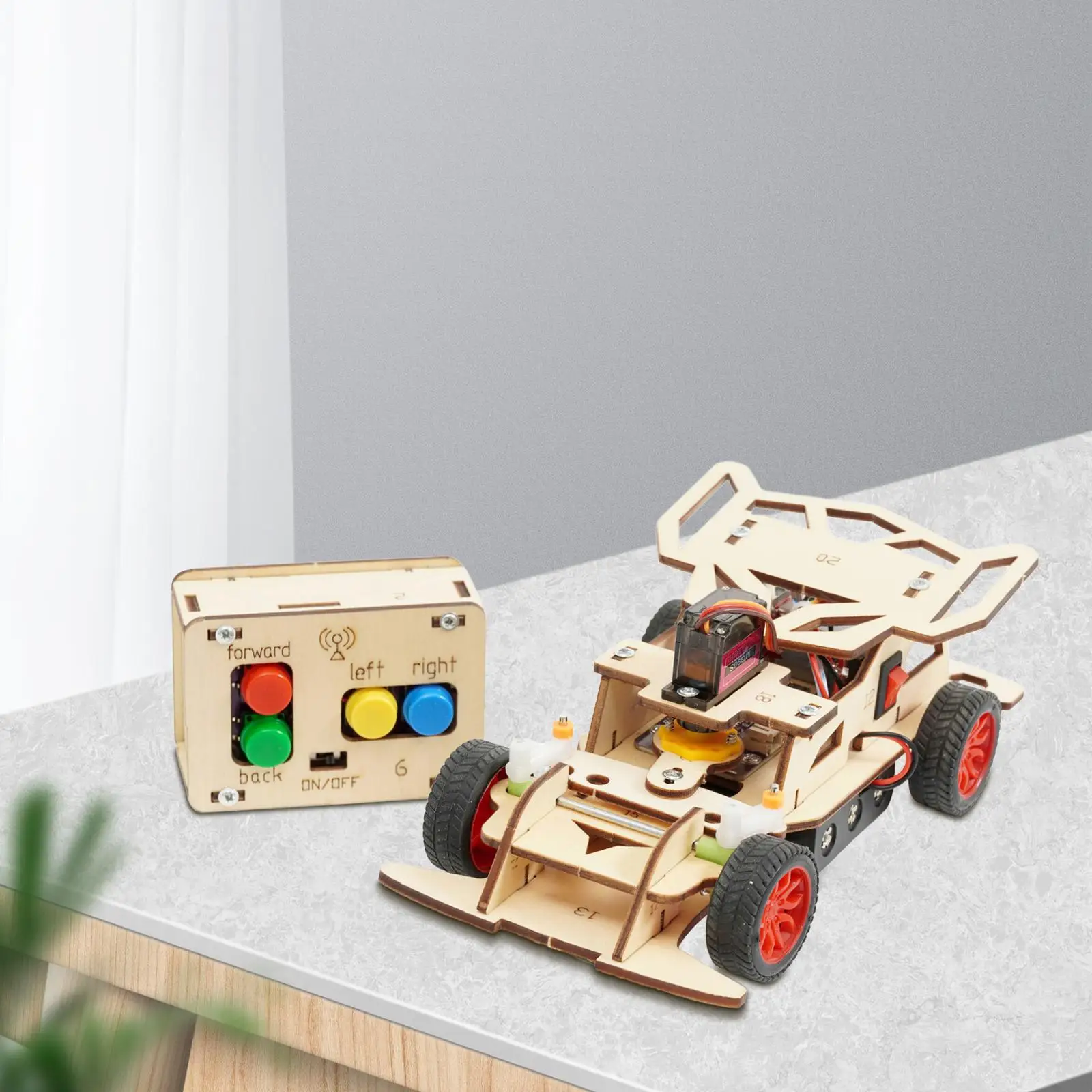 RC-Car-Toy-Wooden-Science-Kits-Educational-Teaching-Materials-Early ...