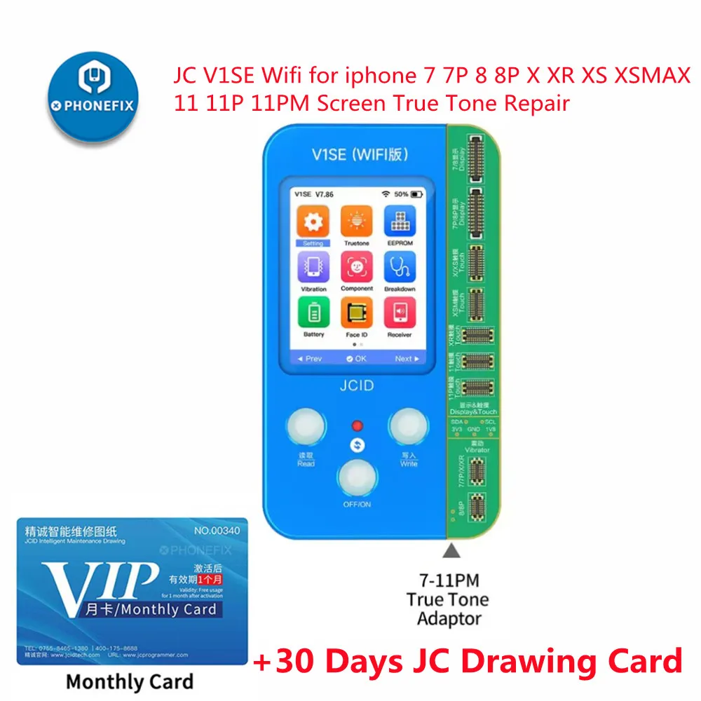 JCID JC V1SE True Tone Board for IPhone 12 13 15 16PRO MAX MINI ...