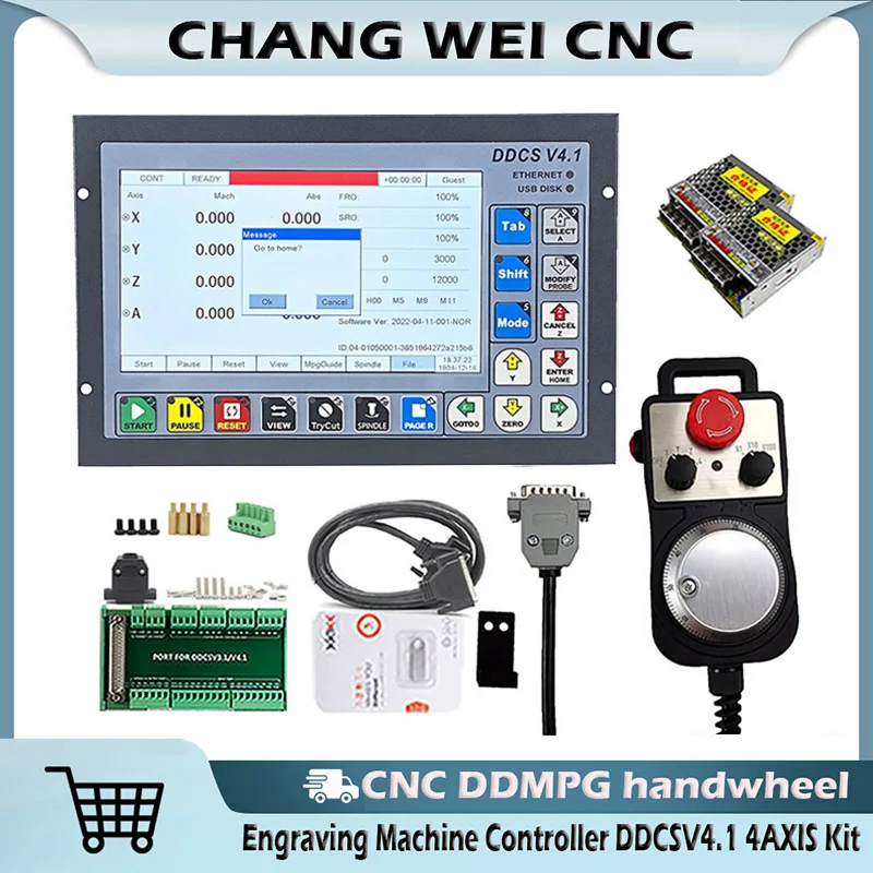 DDCSV4-1-CNC-motion-controller-engraving-and-milling-machine-3-4-Axis-offline-control-system ...