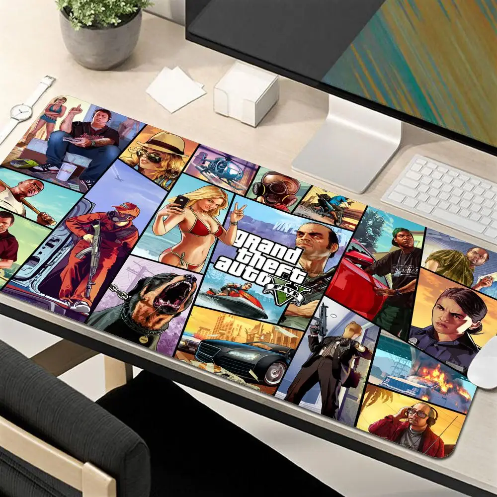 Pc-Gamer-Keyboard-Gta-5-Desk-Accessories-Large-Custom-Mouse-Pad-Anime ...