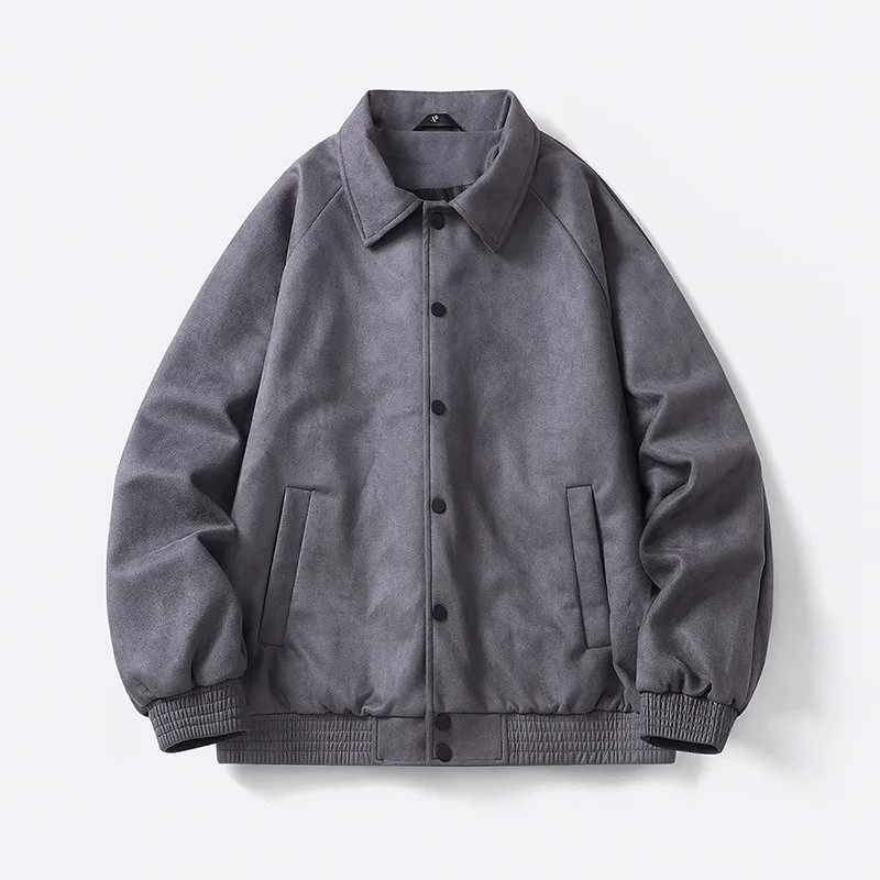 Personalized-suede-jacket-New-men-s-trendy-brand-American-retro ...