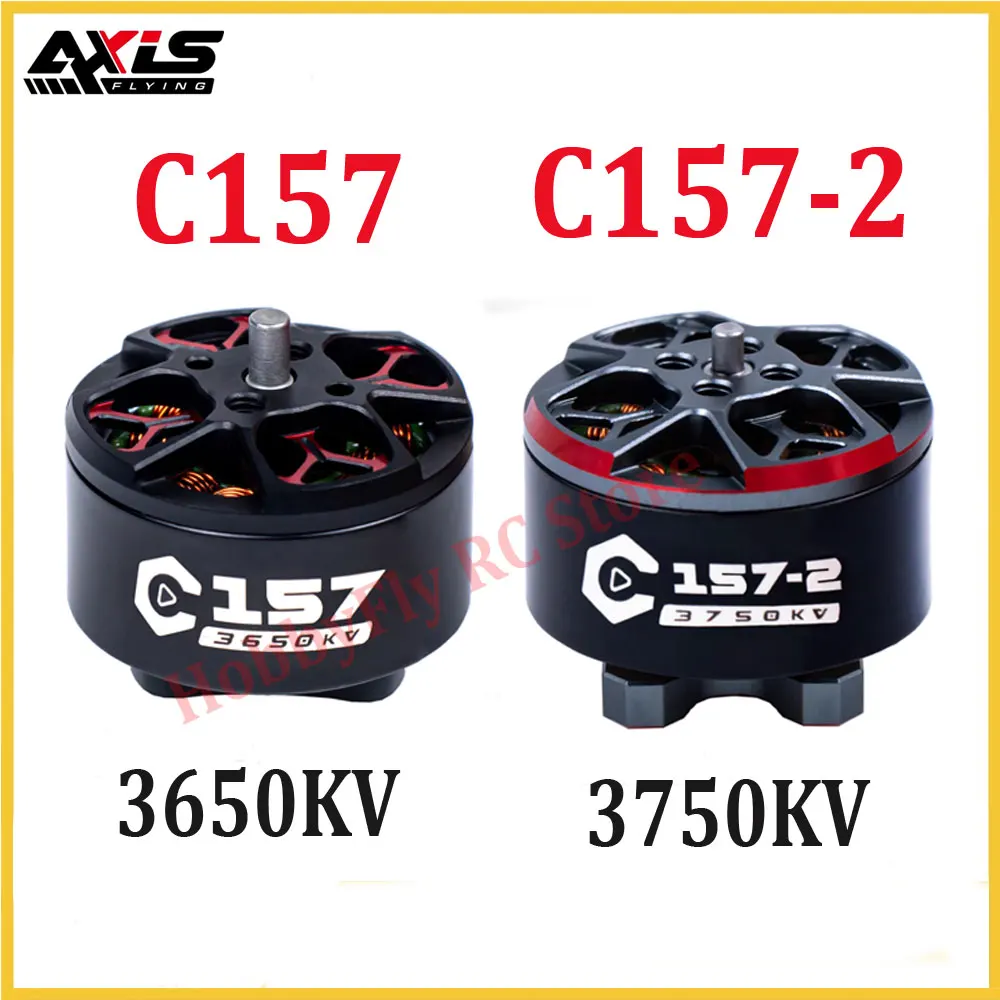 Axisflying C157 1507 3650KV C157-2 3750KV Brushless Motor 4S Lipo for ...