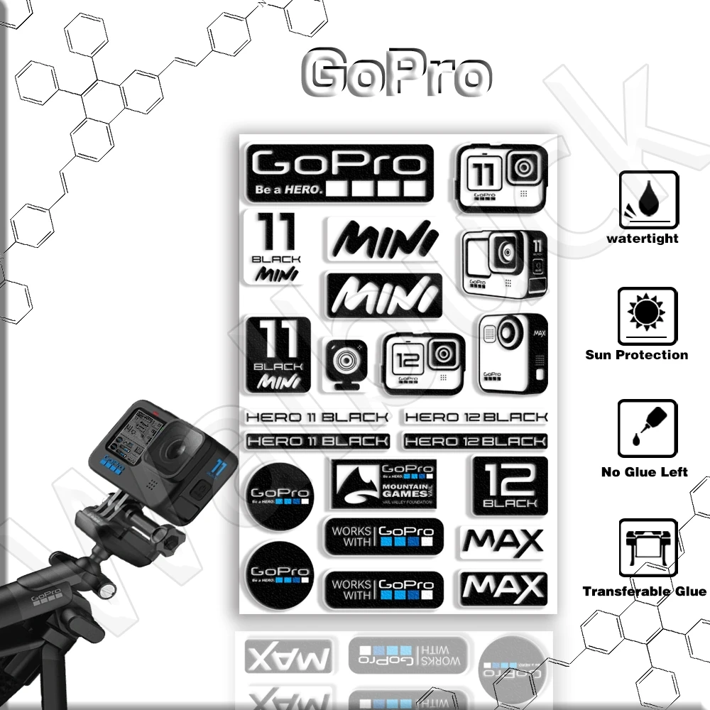 Motorcycle Stereoscopic Sticker Motocross Fairing Fender Tank Decal ...