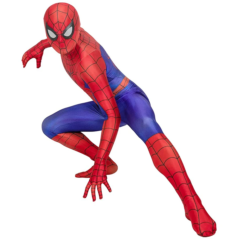 Superhero-Spider-Jumpsuit-Cosplay-Costume-Bodysuit-Masks-Peter-Parker ...