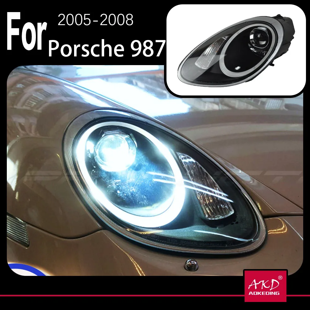 AKD-Car-Model-for-Porsche-Boxster-987-LED-Headlight-2005-2008 ...