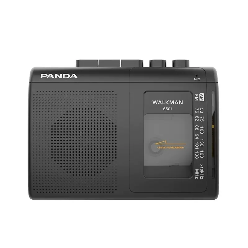 PANDA 6501 Portable Tape AM/FM Radio PlayerSupport 3.5mm Headphone ...
