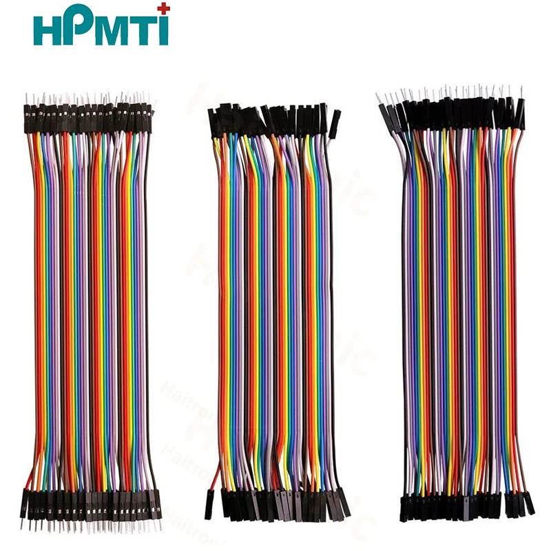40PIN 10CM 20CM 30CM 40CM Dupont Line Male to Male Female to Male ...