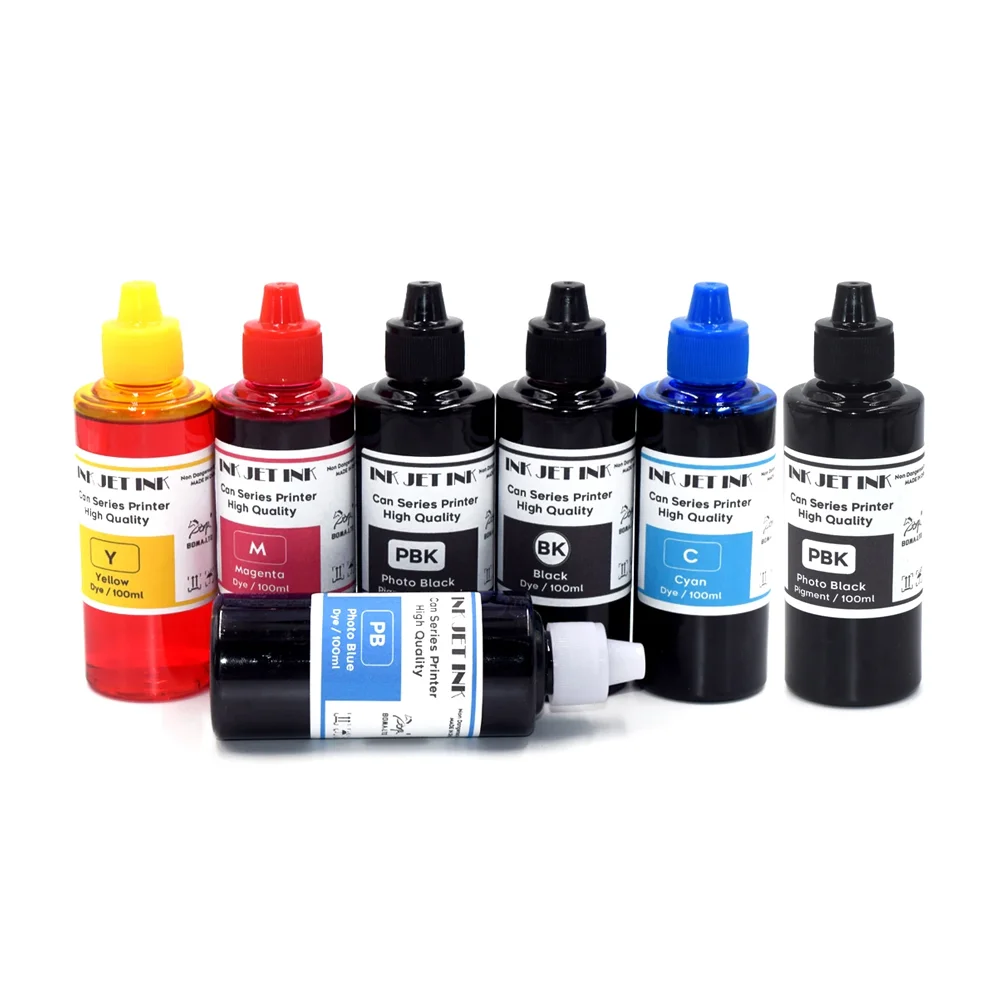 100ml Refill Pigment & Dye Ink For Canon PGI-280 281 380 381 480 481 ...