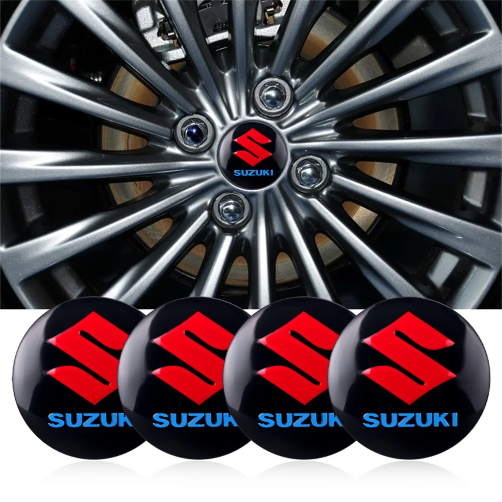 4Pcs 56MM 60MM Car Wheel Center Cover Sticker Hub Cap Decorative For ...