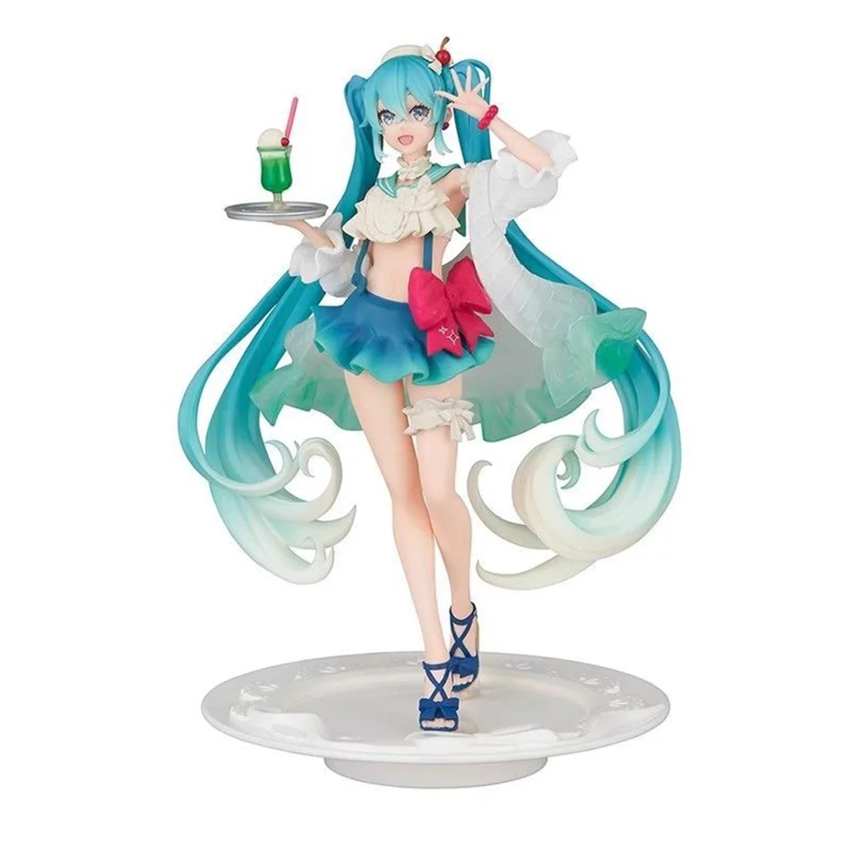 Hatsune-Miku-figura-de-Soda-cream-dress-The-Props-colecci-n-de-decoraci ...